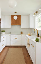 A White Kitchen With Eye-Catching Details – Semihandmade