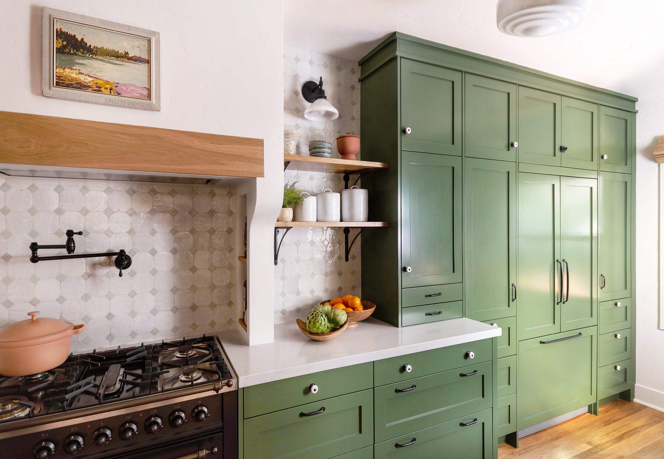 A DIY Kitchen in Perfect Green – Semihandmade