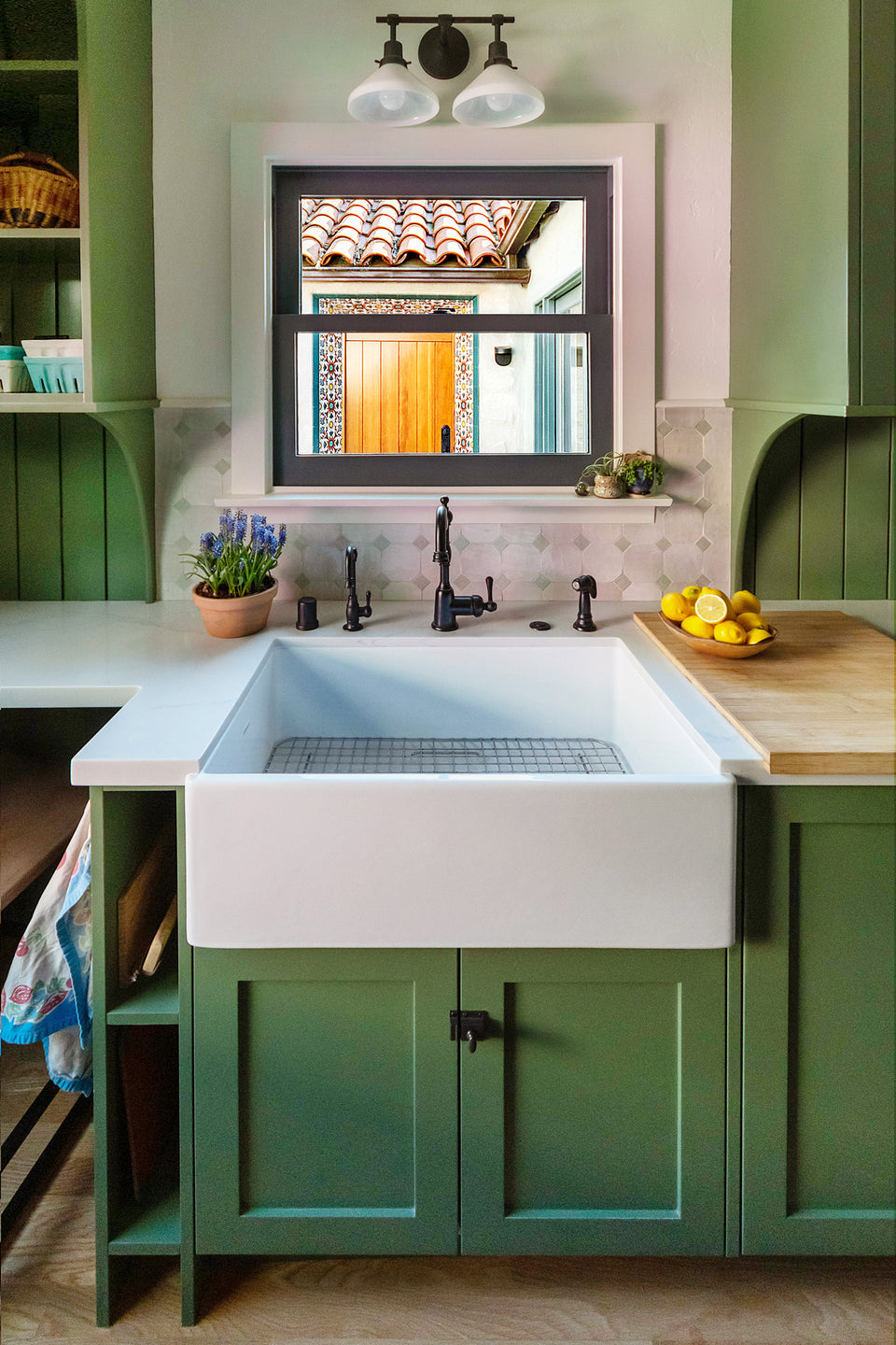 A DIY Kitchen in Perfect Green – Semihandmade