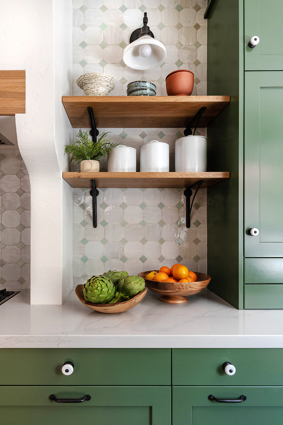 A DIY Kitchen in Perfect Green – Semihandmade