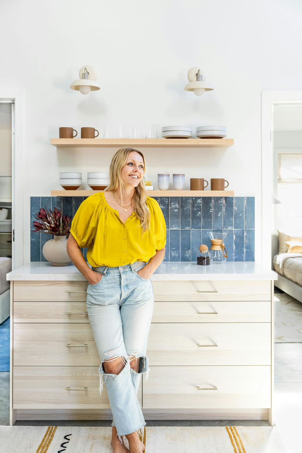 A Swoon-Worthy Oat Slab Kitchen – Semihandmade