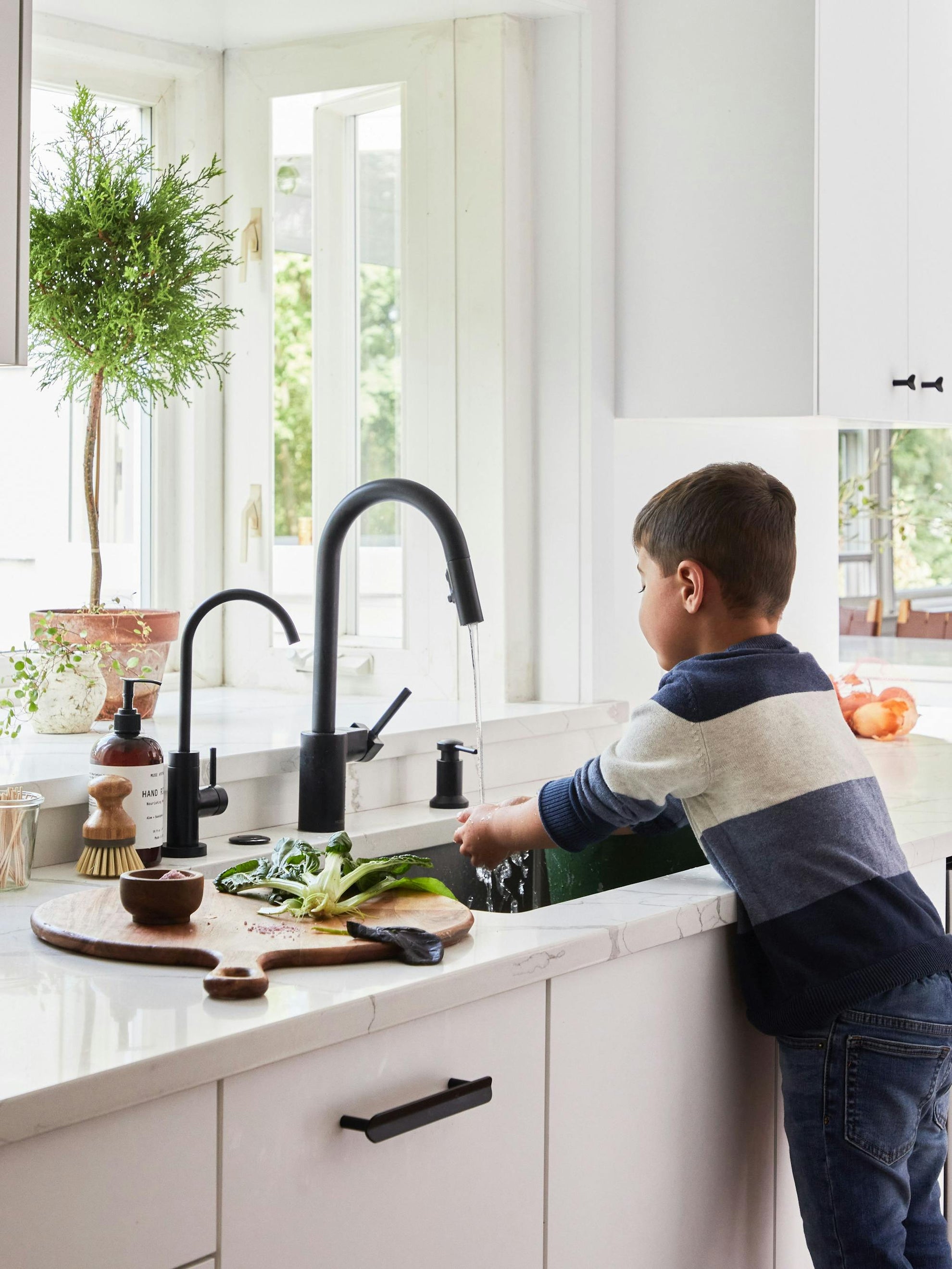 Upstate Refresh with BOXI Salt Slab Cabinets – Semihandmade
